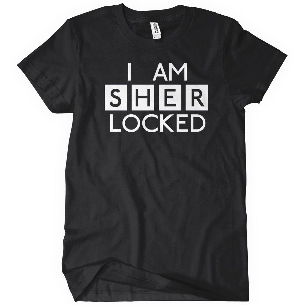 Funny Quotes I Am Sher Locked Men Tshirt Tee S-xxl on Luulla